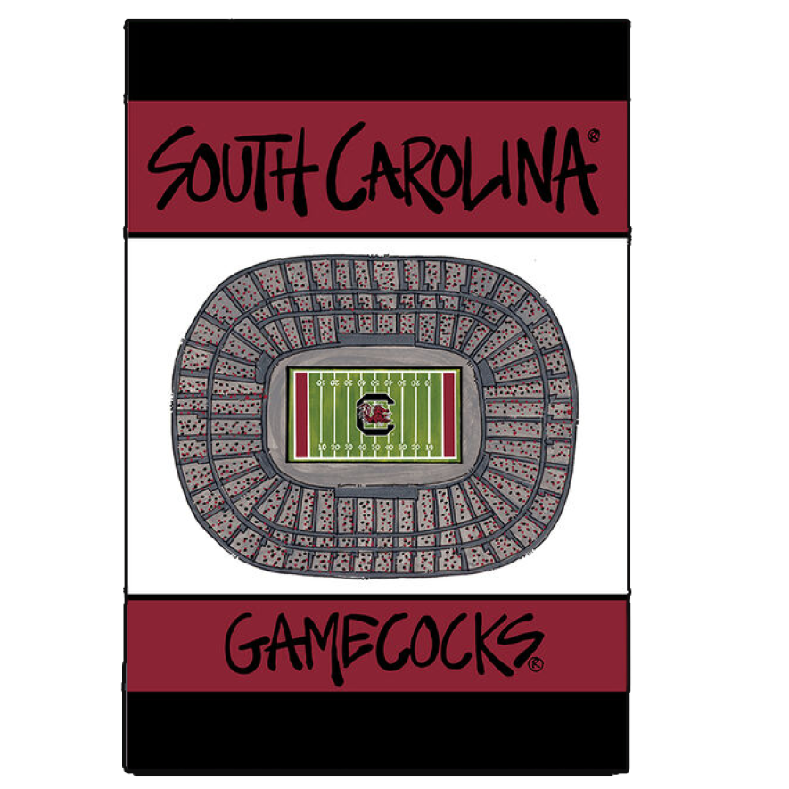 South Carolina Gamecocks Stadium Garden Flag – ToddandMoore
