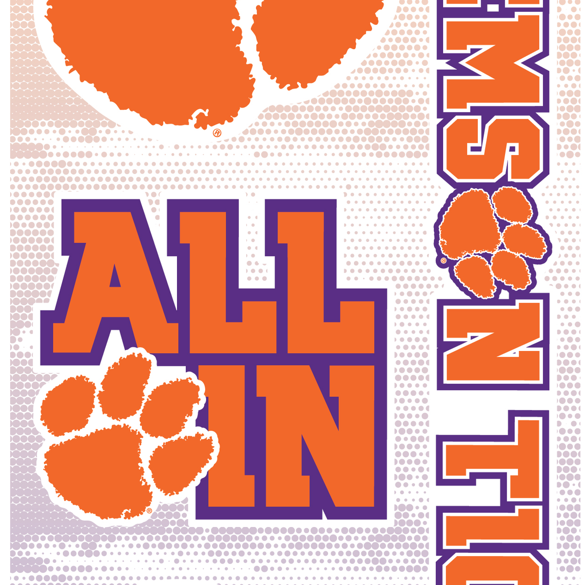 Clemson Tigers Collegiate Collection Vinyl Decals – ToddandMoore