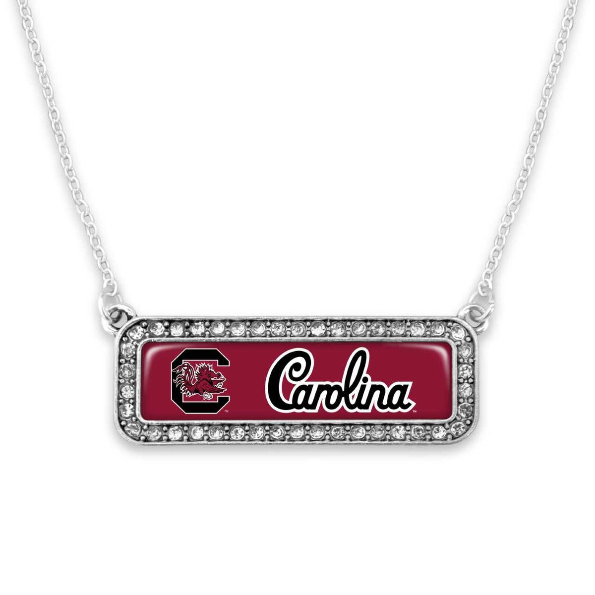 Carolina Script Bar Necklace – ToddandMoore