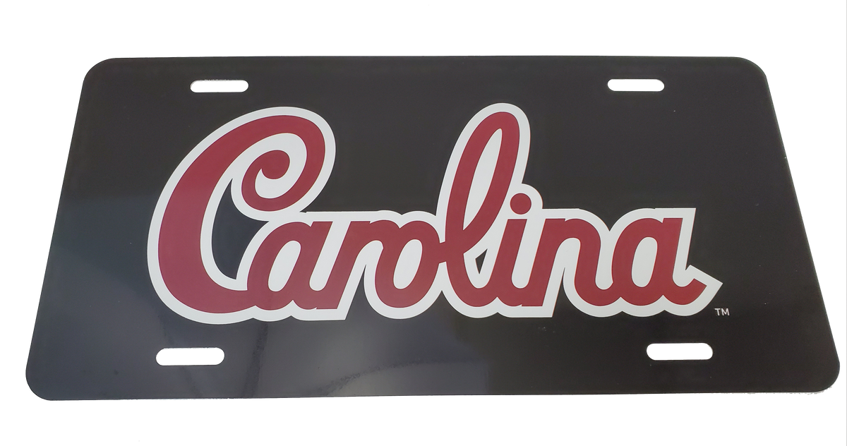 South Carolina Gamecocks Carolina Script License Plate – ToddandMoore